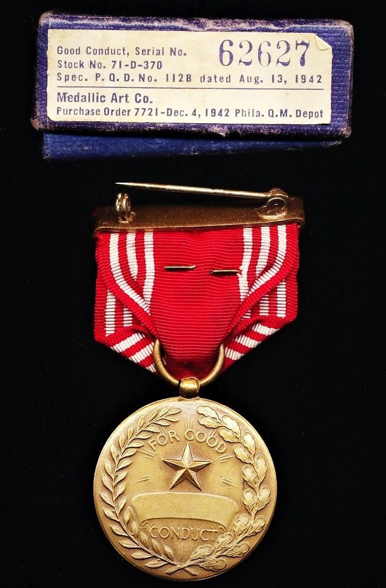 Aberdeen Medals | United States of America: Army Good Conduct Medal ...